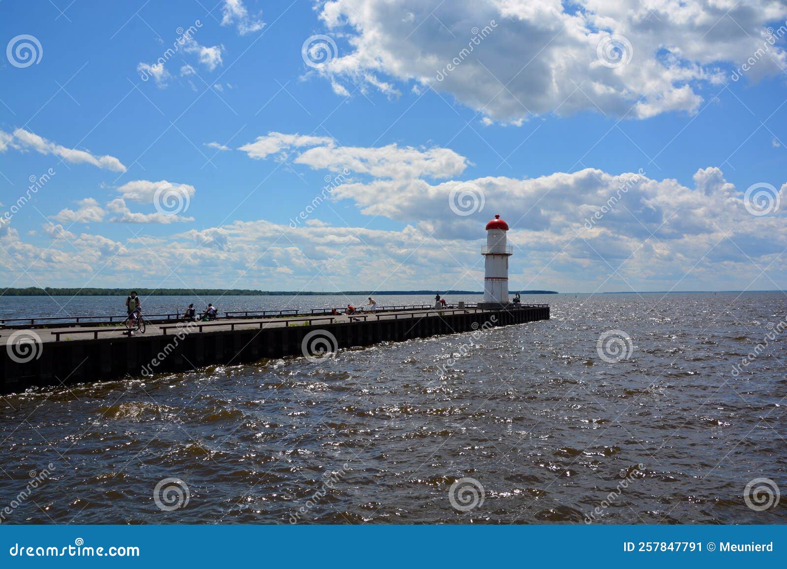 Lachine Range Front Lighthouse Range Towers Editorial Photo - Image of ...