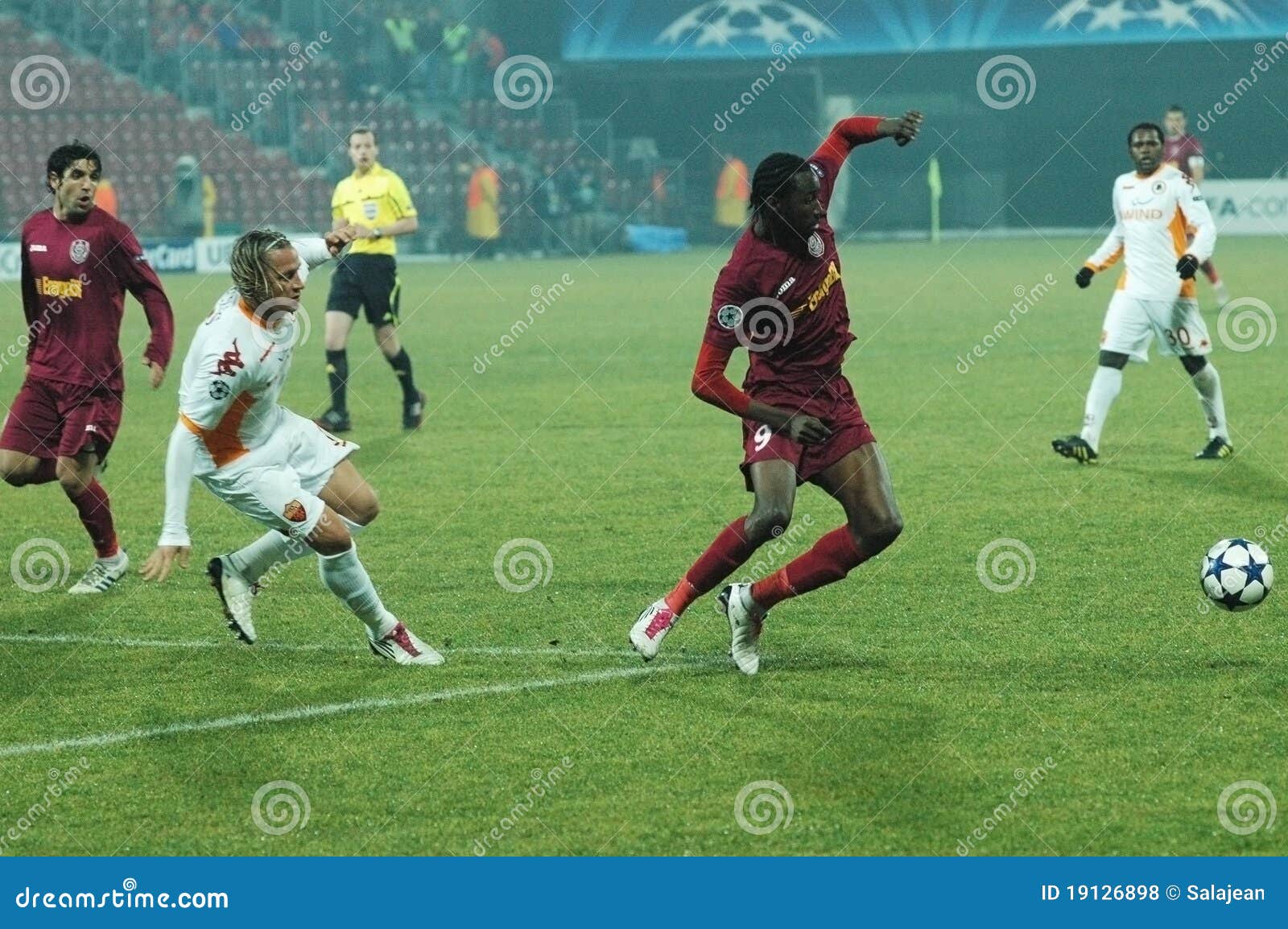 Lacina Traore in action editorial stock photo. Image of competition ...