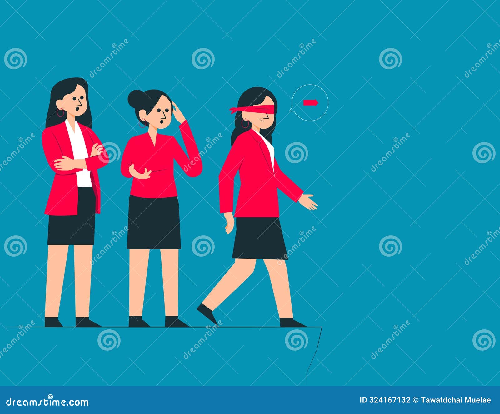 Lack of Leadership Vector Concept Stock Vector - Illustration of ...