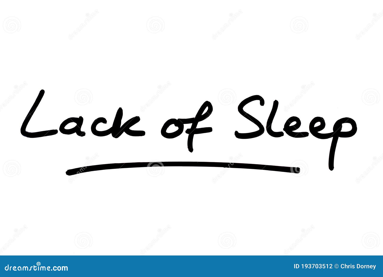 Lack of Sleep stock illustration. Illustration of memo - 193703512