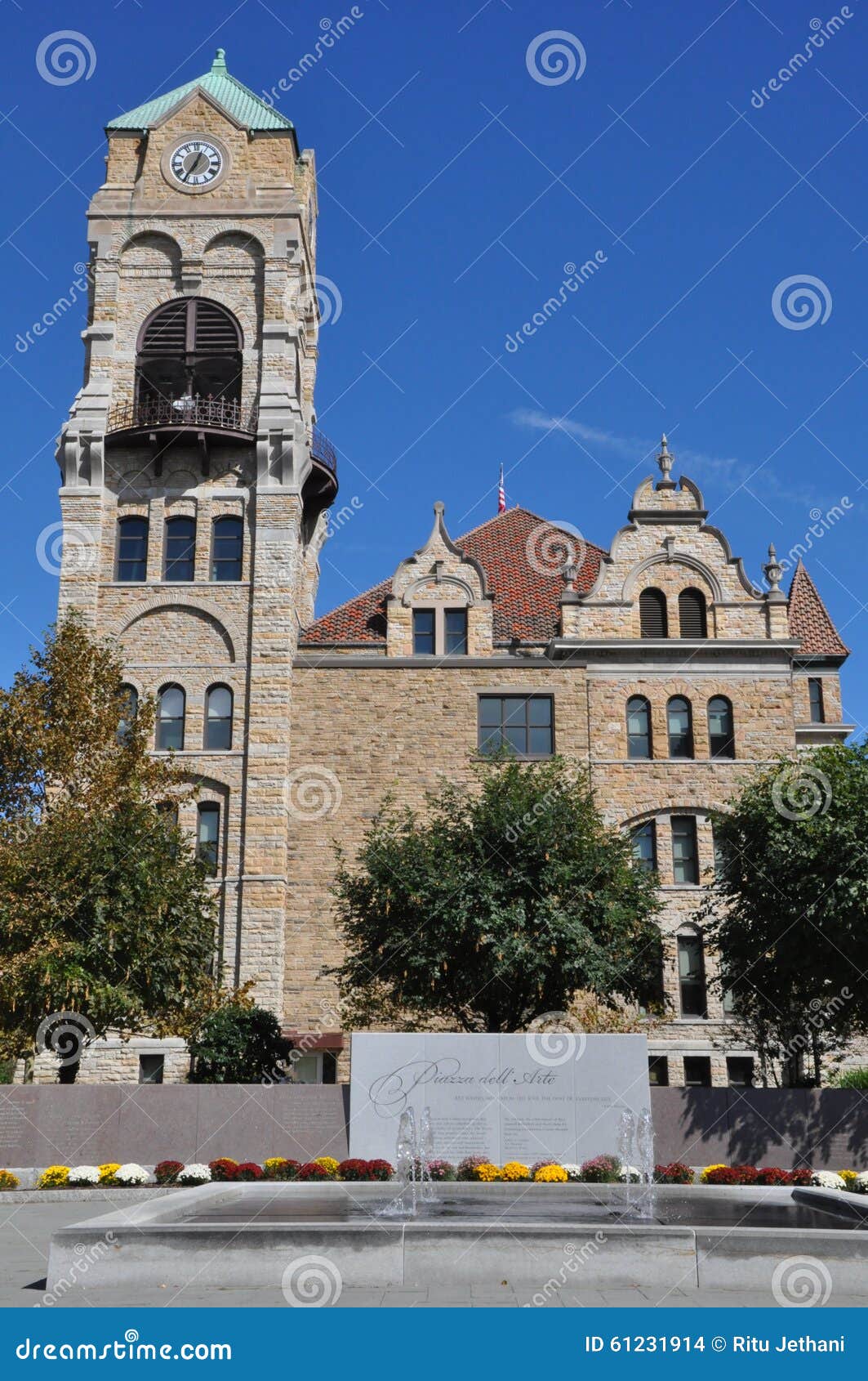 Lackawanna County Courthouse in Scranton, Pennsylvania Stock Photo ...