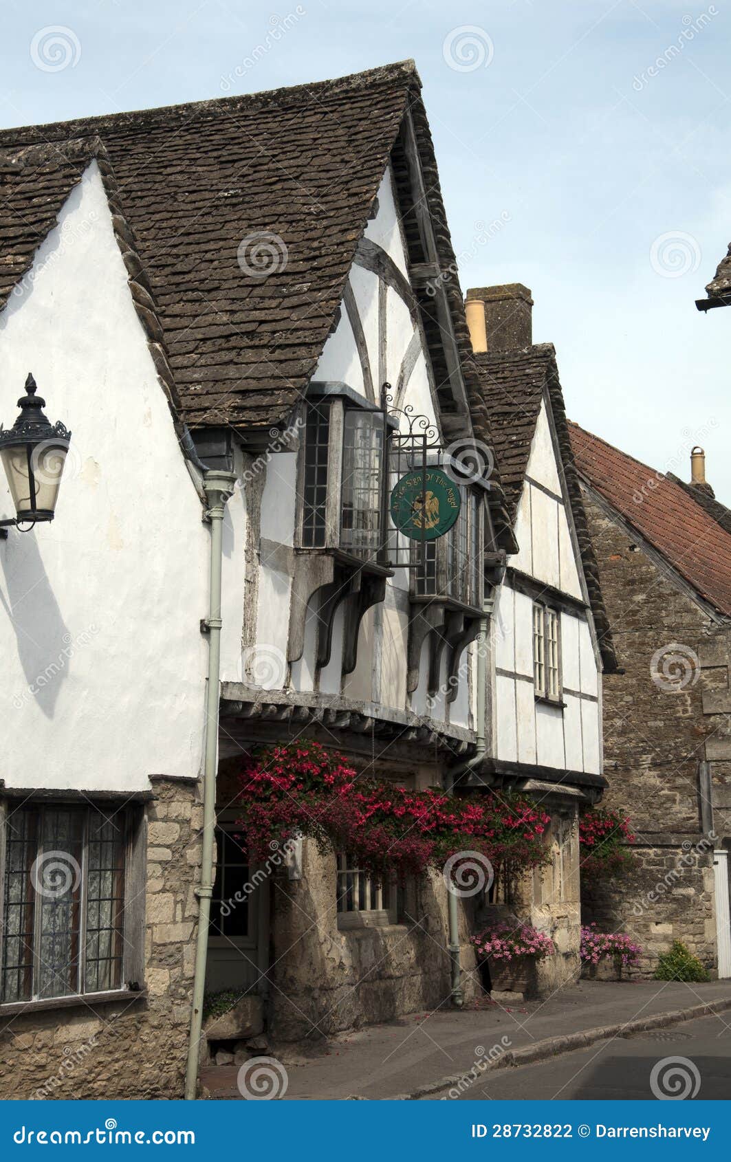 Lacock Village - Restaurant and Hotel Editorial Photography - Image of ...