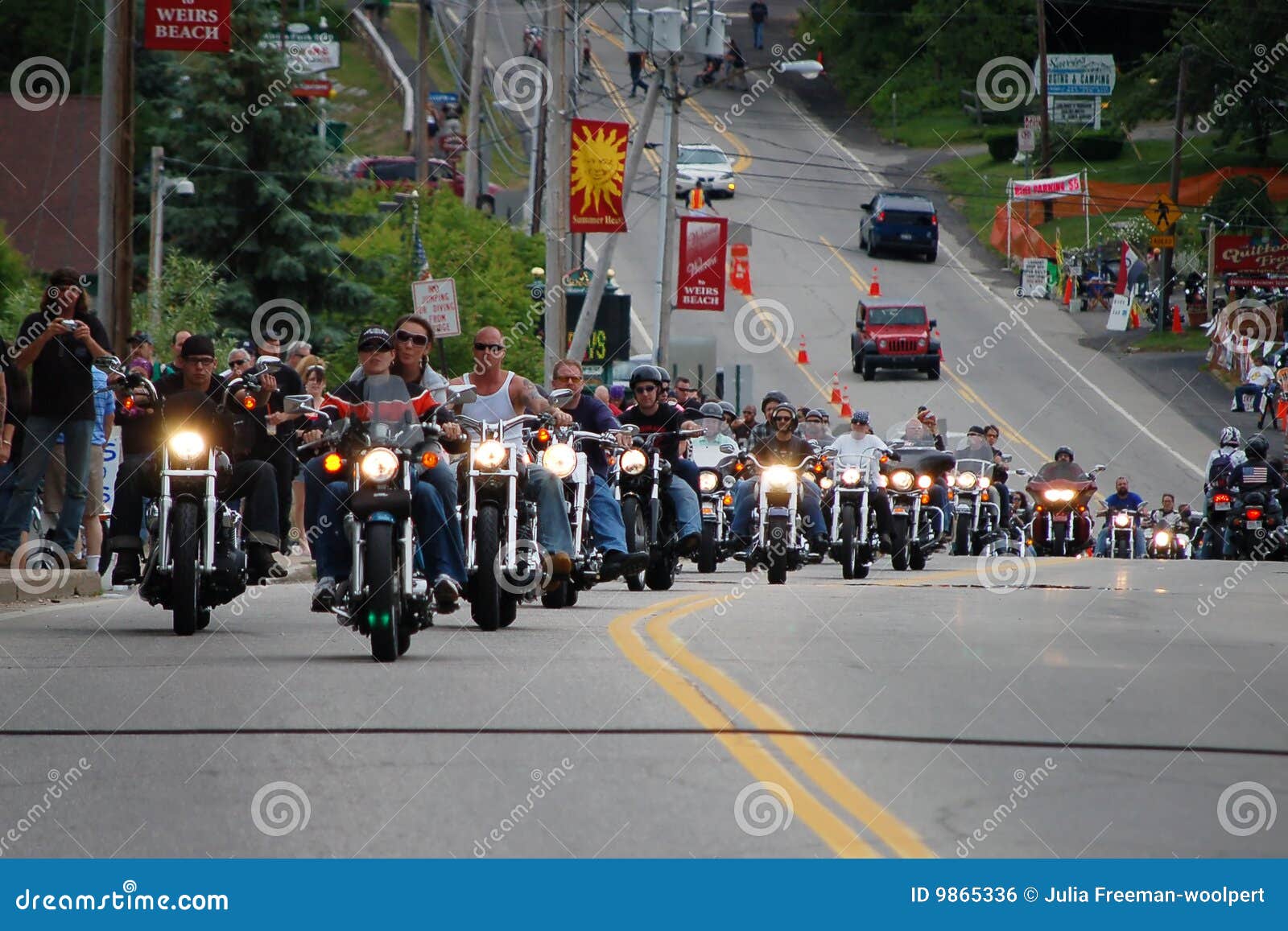 Laconia Motorcycle Week 2009 Editorial Photo - Image of event, rally ...