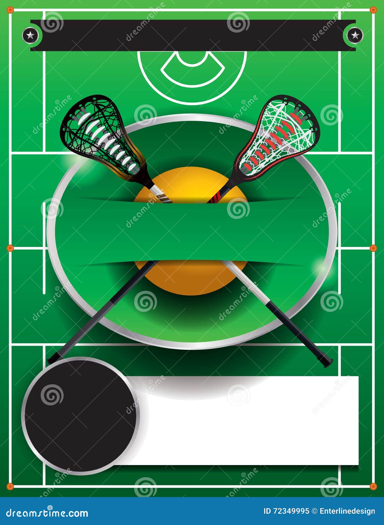 Lacrosse Template Flyer stock vector. Illustration of space - 72349995