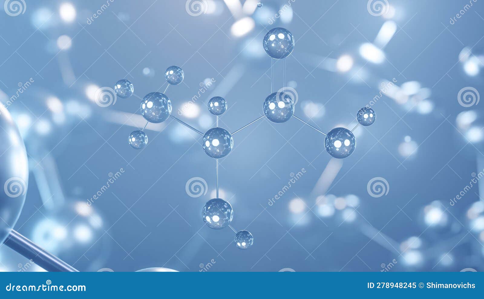 Lactic Acid Molecular Structure 3d, Flat Model, L-lactic Acid ...