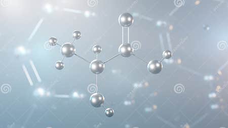 Lactic Acid Molecular Structure, 3d Model Molecule, Lactate, Structural ...