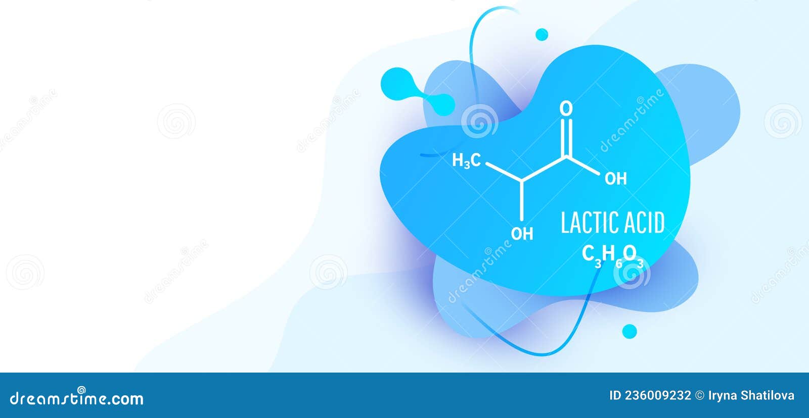 Lactic Acid Molecular Structure. Lactic Acid Skeletal Chemical Formula ...