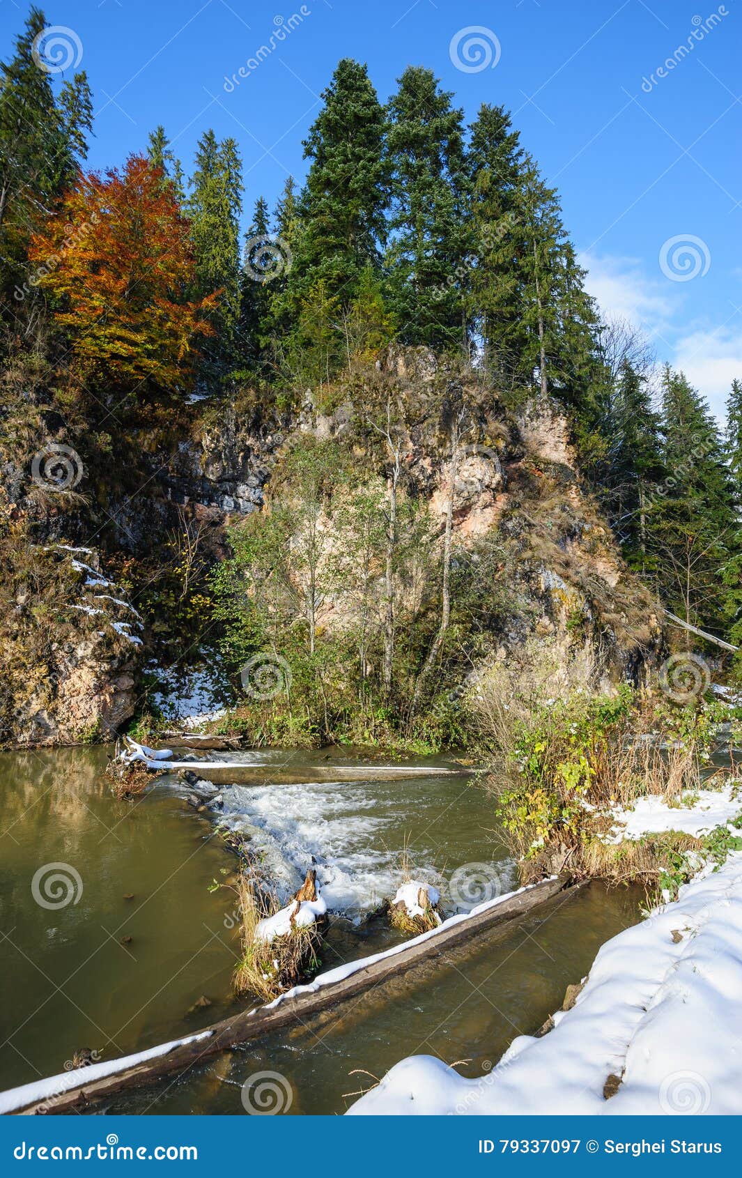 Lacul Rosu O Lago Rosso, Romania Immagine Stock - Immagine di scenico ...