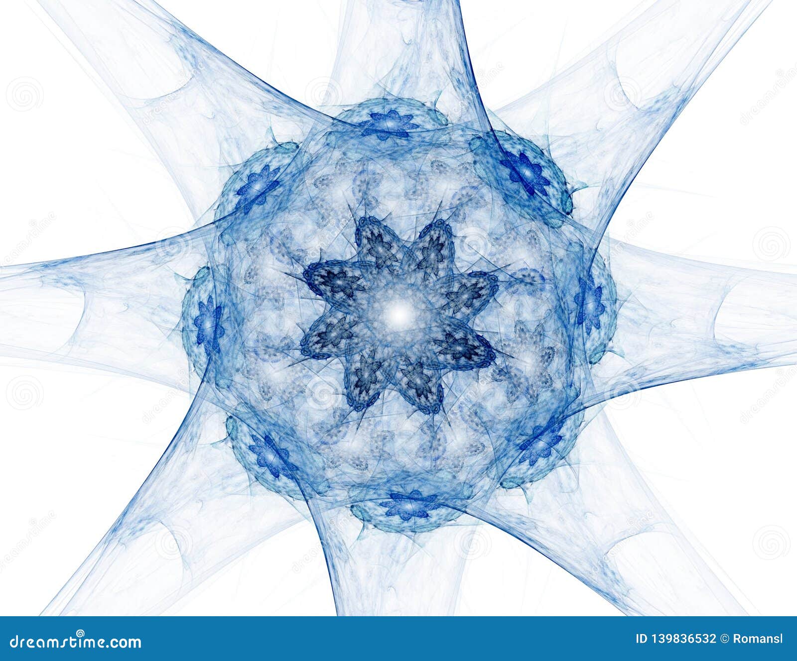 Lacy Colorful Clockwork Pattern, Digital Fractal Art Design Stock ...