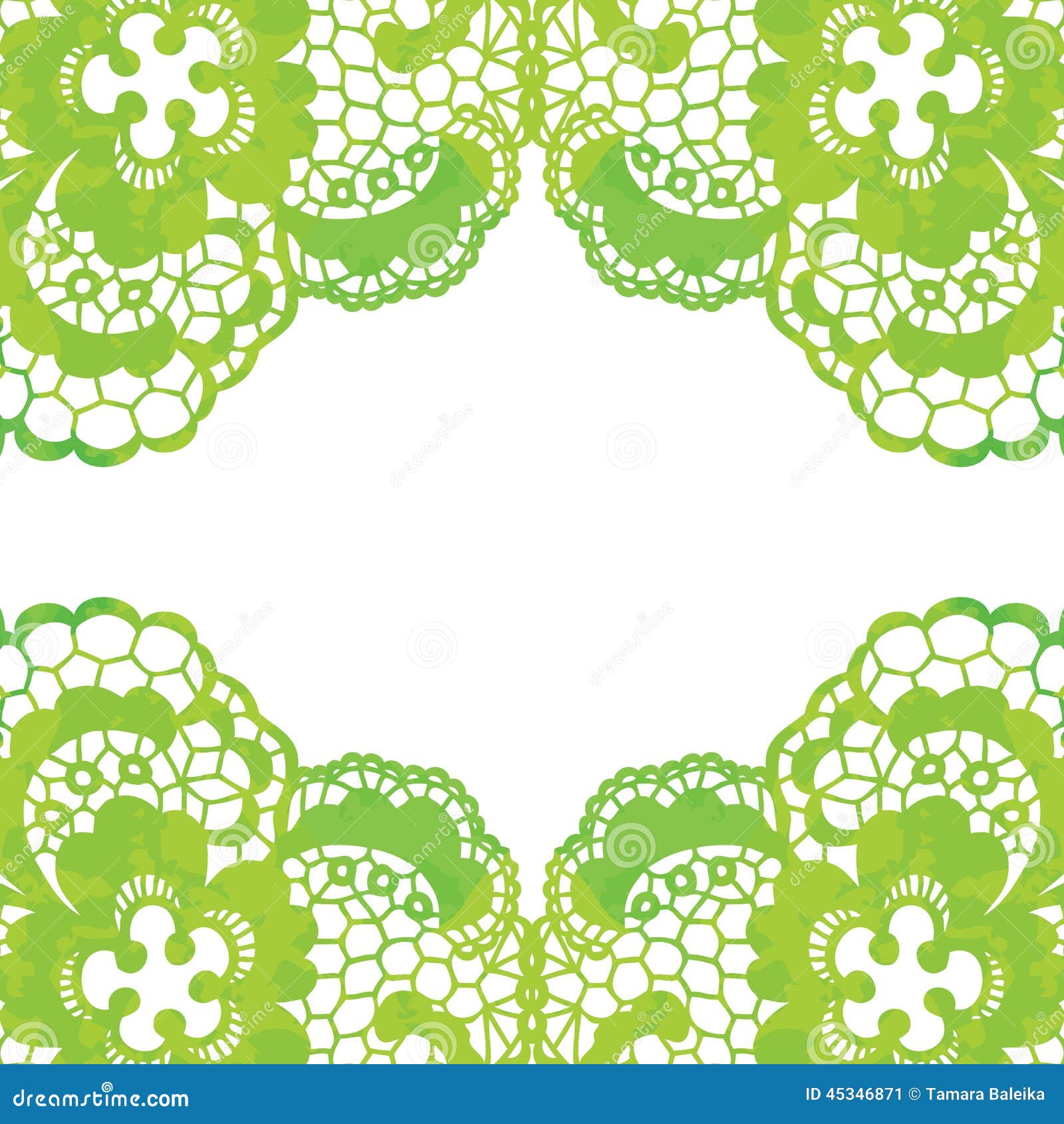 Lacy Elegant Frame. Invitation Card Stock Vector - Illustration of lace ...