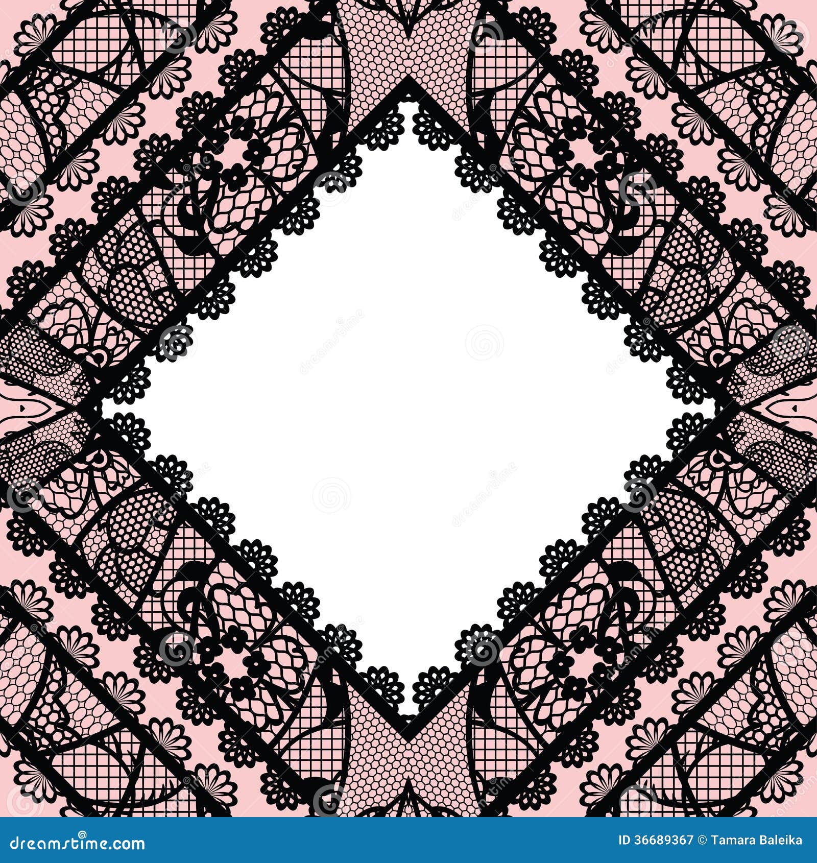 Lacy vintage background. stock vector. Illustration of card - 36689367