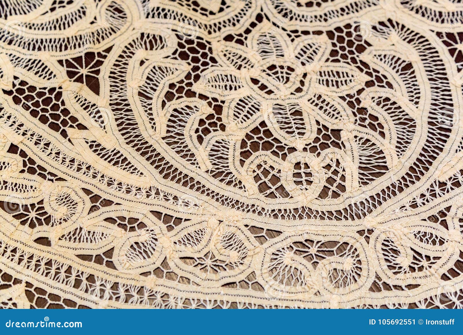 Lacy white fabric stock image. Image of canvas, handmade - 105692551