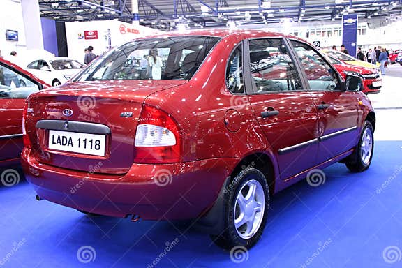 Lada 1118 editorial stock image. Image of future, autocar - 37454474