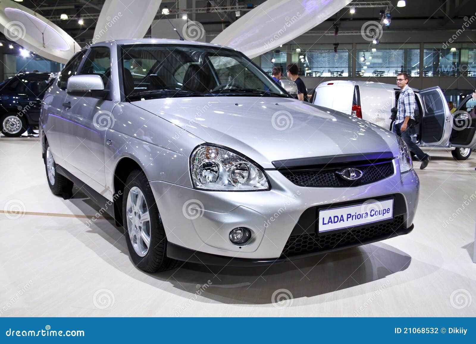 Lada Priora coupe editorial photography. Image of concept - 21068532