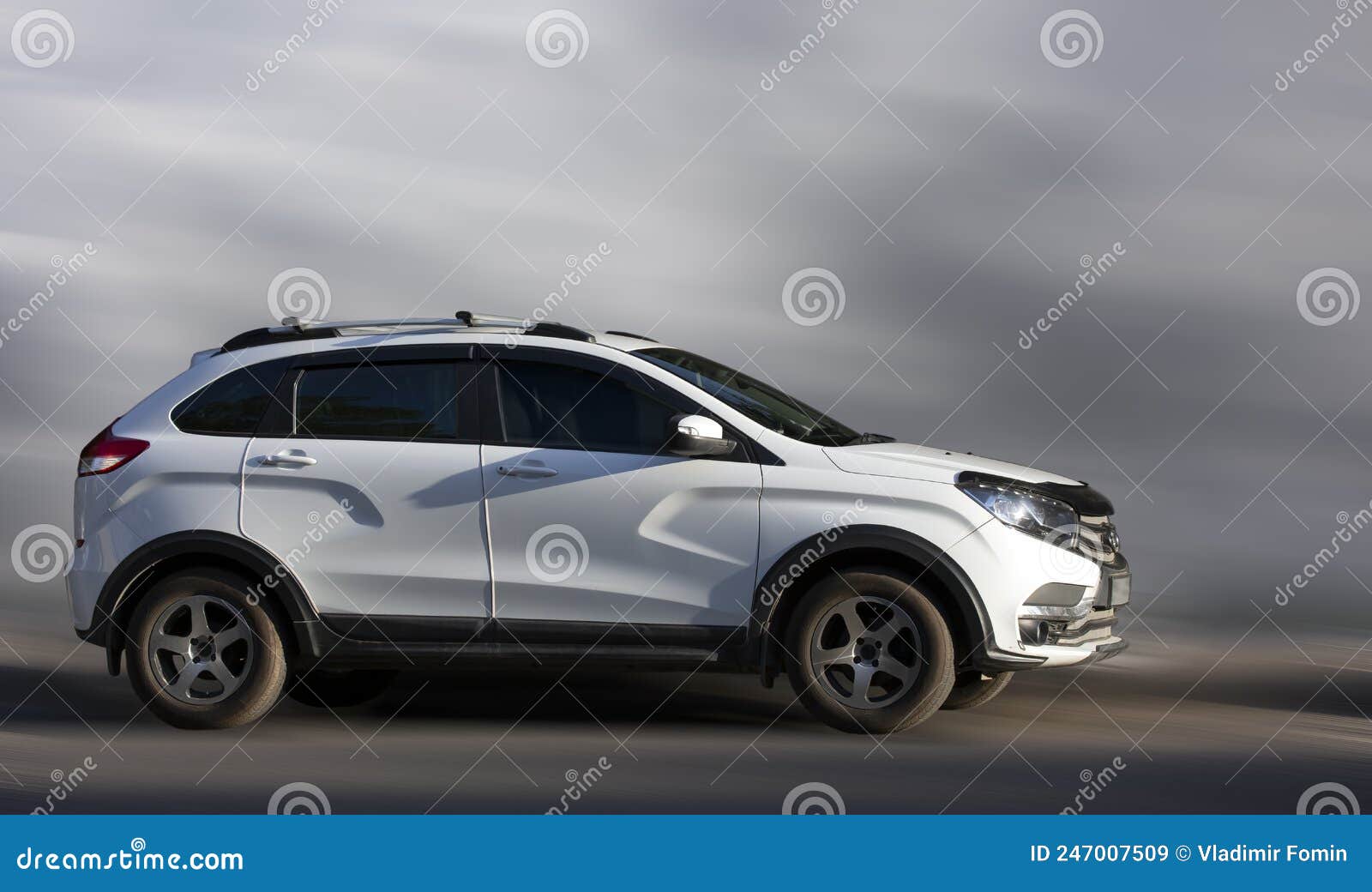 Lada white car. stock image. Image of lada, background - 247007509