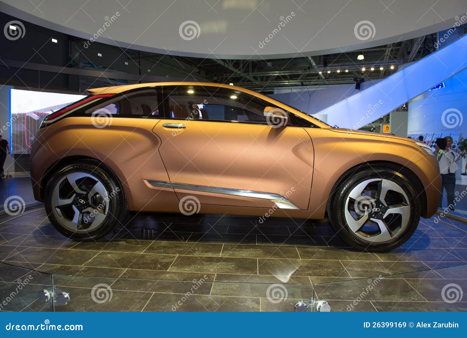 Lada XRAY Concept - World Premiere Editorial Stock Image - Image of ...
