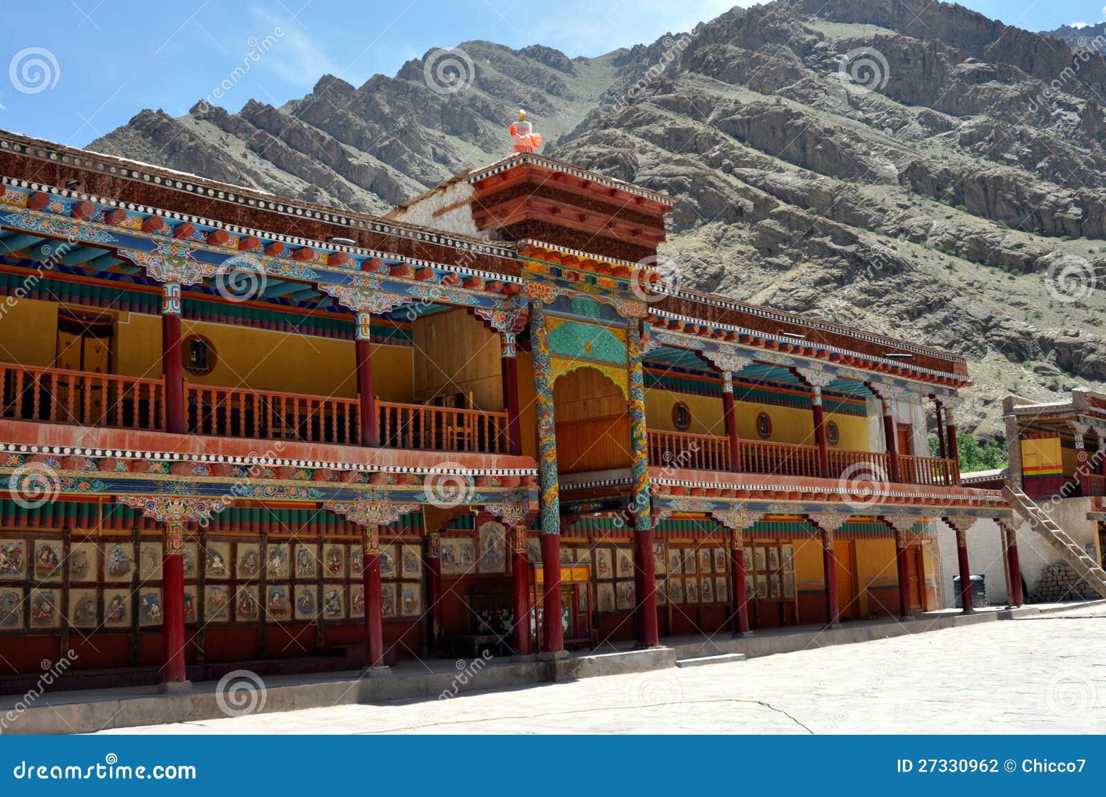 Ladakh (Little Tibet) - Hemis Monastery Stock Photo - Image of himalaya ...