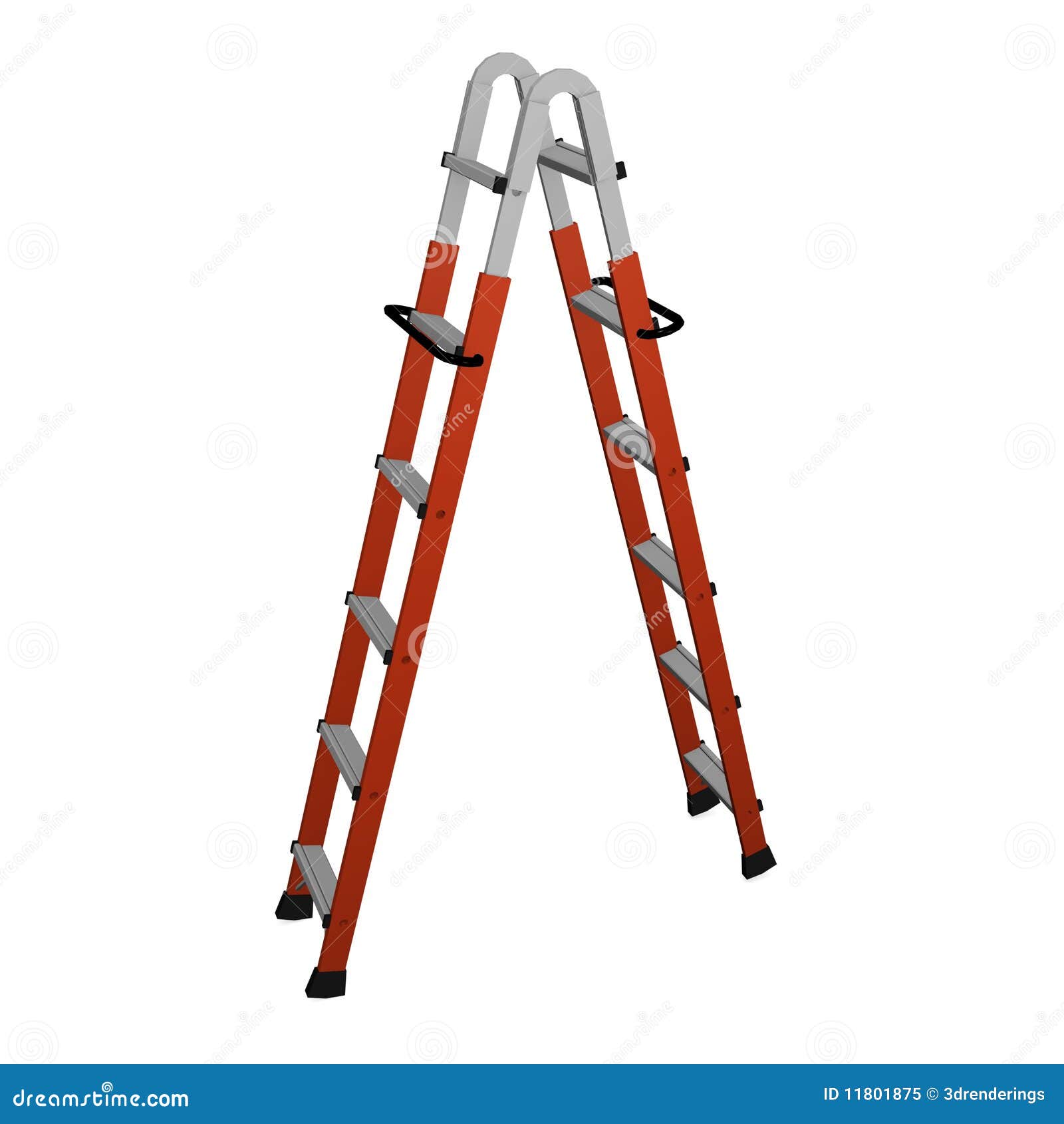 Ladder stock illustration. Illustration of graphics, foot - 11801875