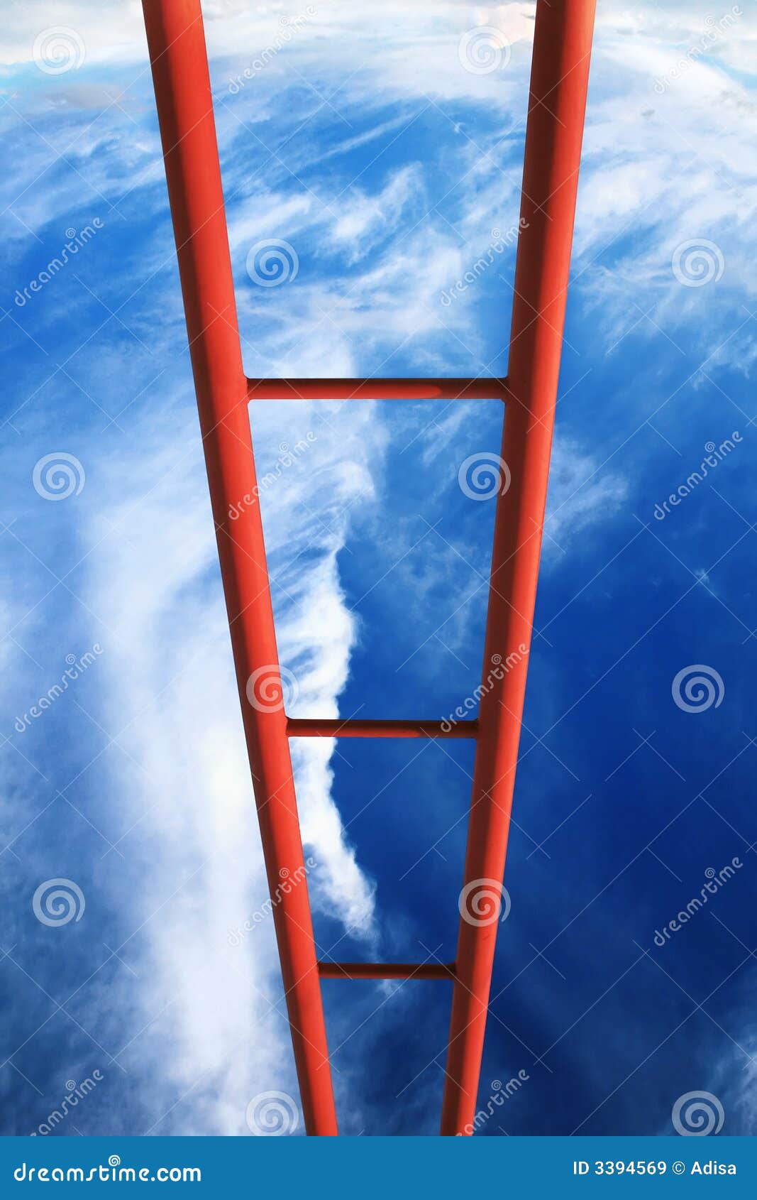 Ladder stock image. Image of limit, designer, ladder, abstract - 3394569