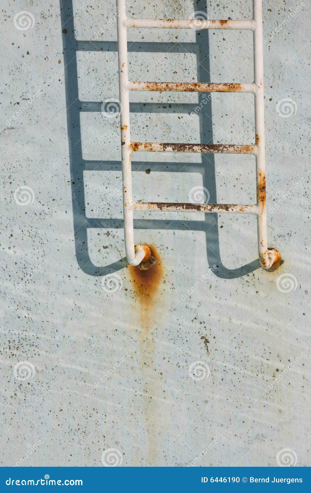 Ladder stock photo. Image of rust, shadow, ladder, worn - 6446190