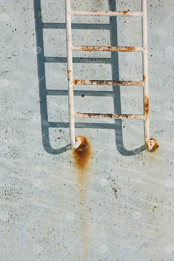 Ladder stock photo. Image of rust, shadow, ladder, worn - 6446190