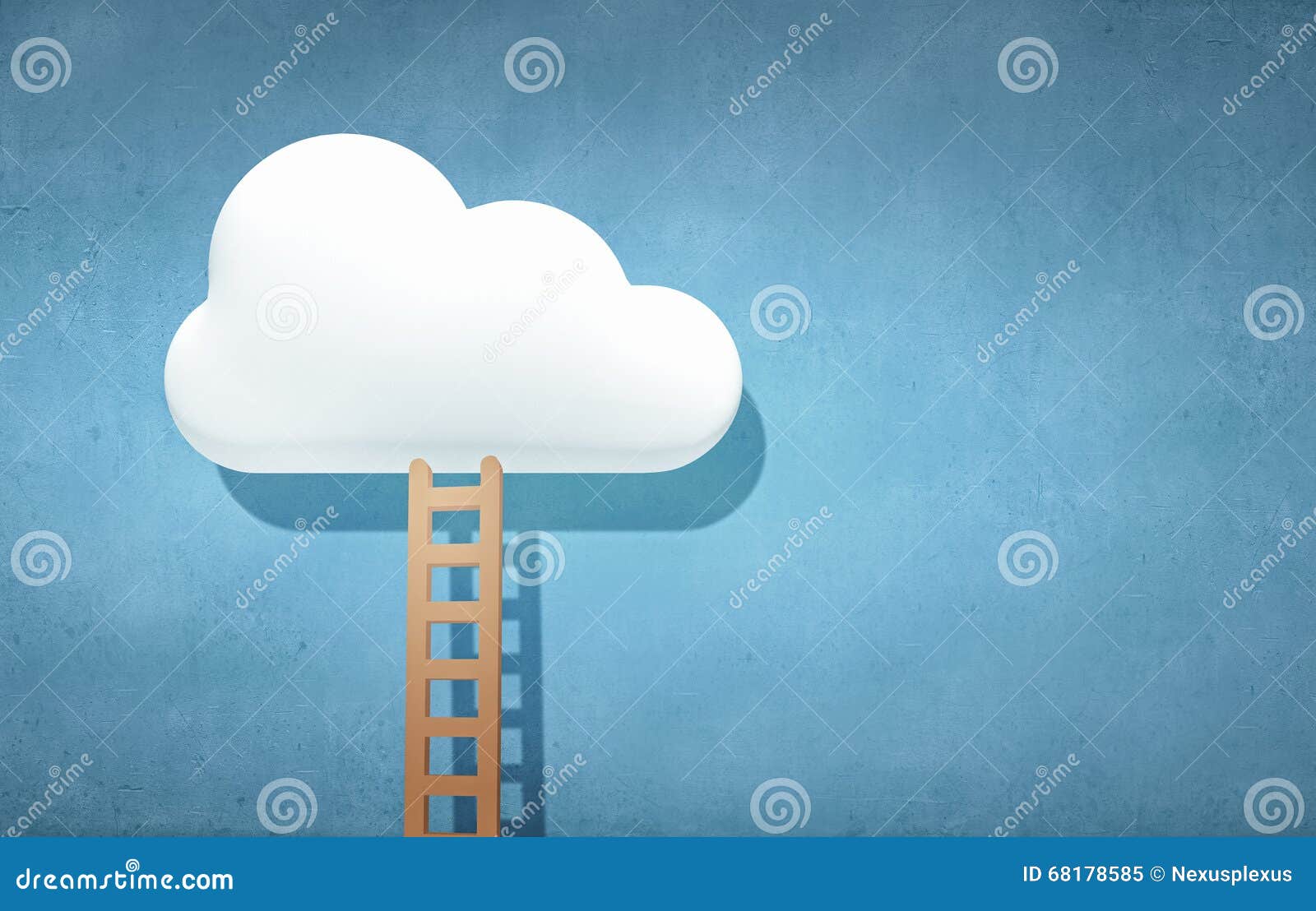 Ladder as progress concept stock image. Image of career - 68178585