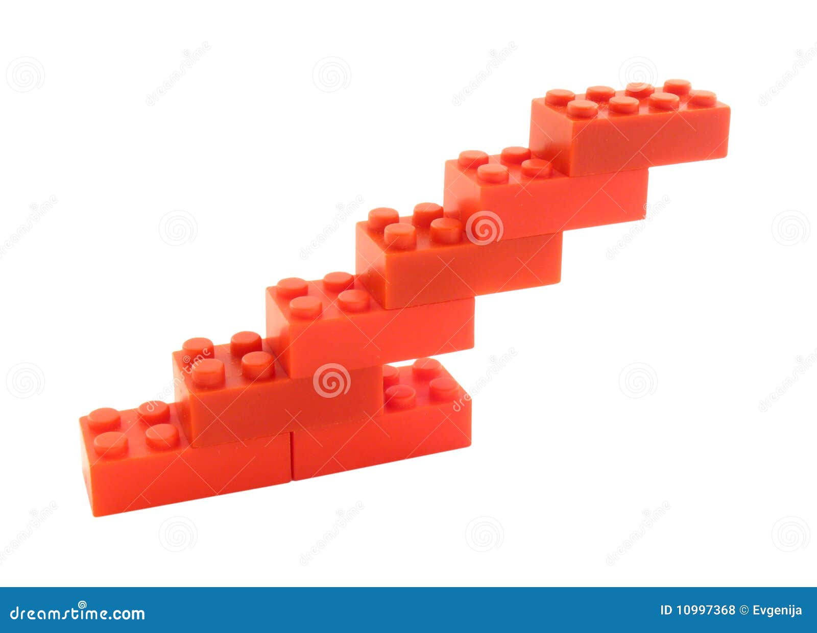 Ladder from blocks stock photo. Image of building, small - 10997368