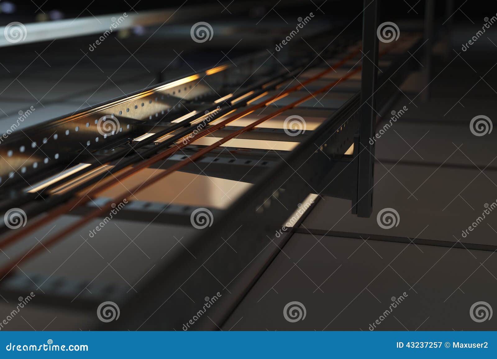 Ladder Cable Tray Royalty-Free Stock Photography | CartoonDealer.com ...