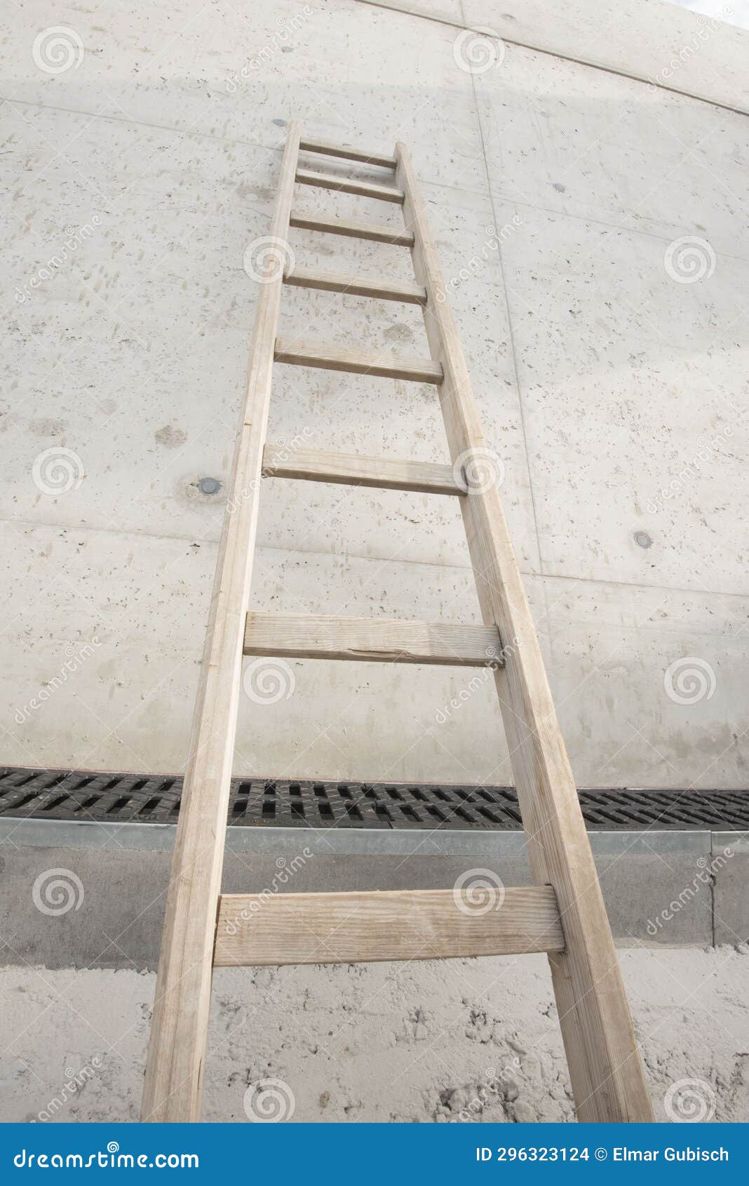 A ladder for climbing up stock photo. Image of hazards - 296323124