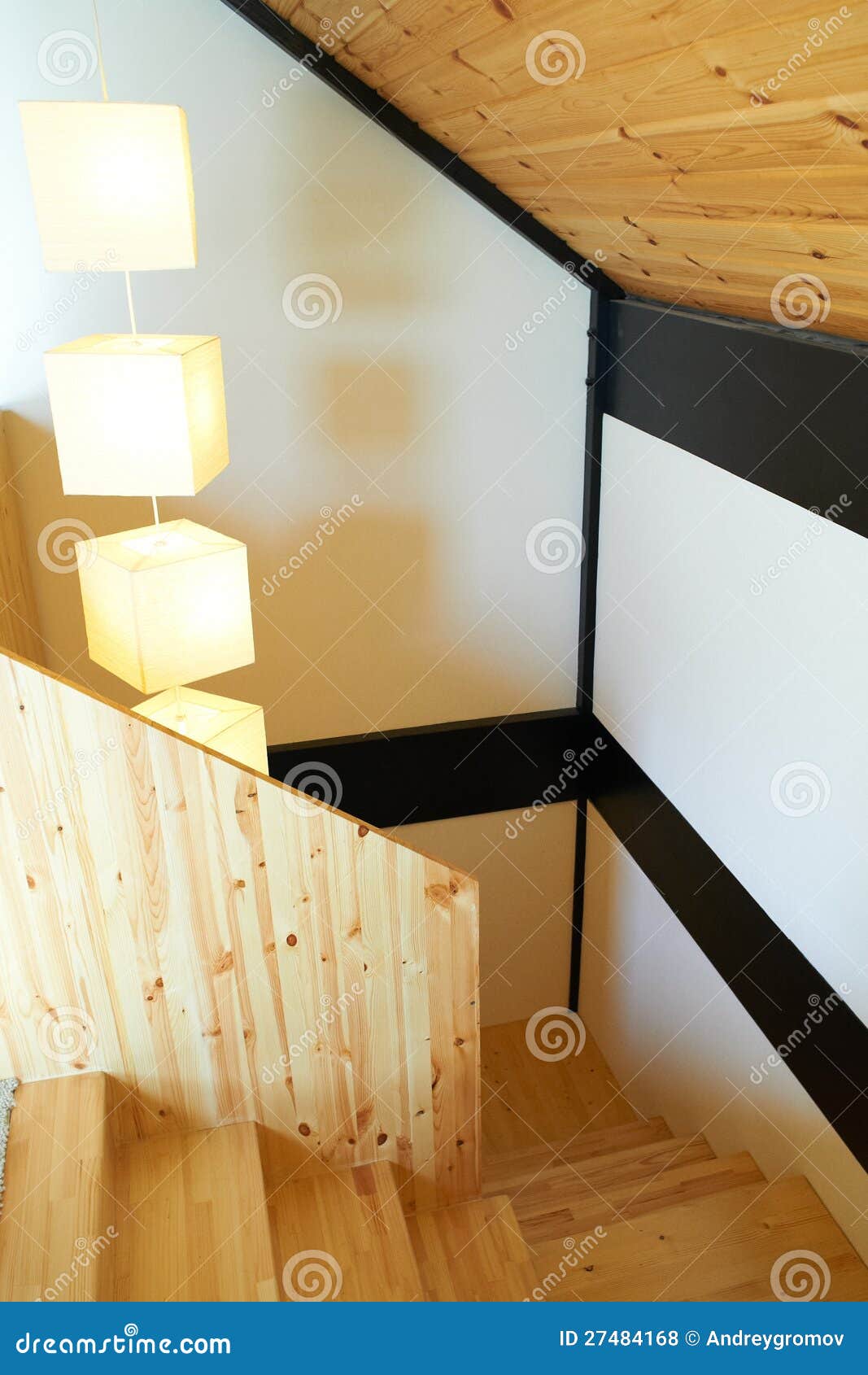 Ladder in the house stock photo. Image of decor, handrail - 27484168