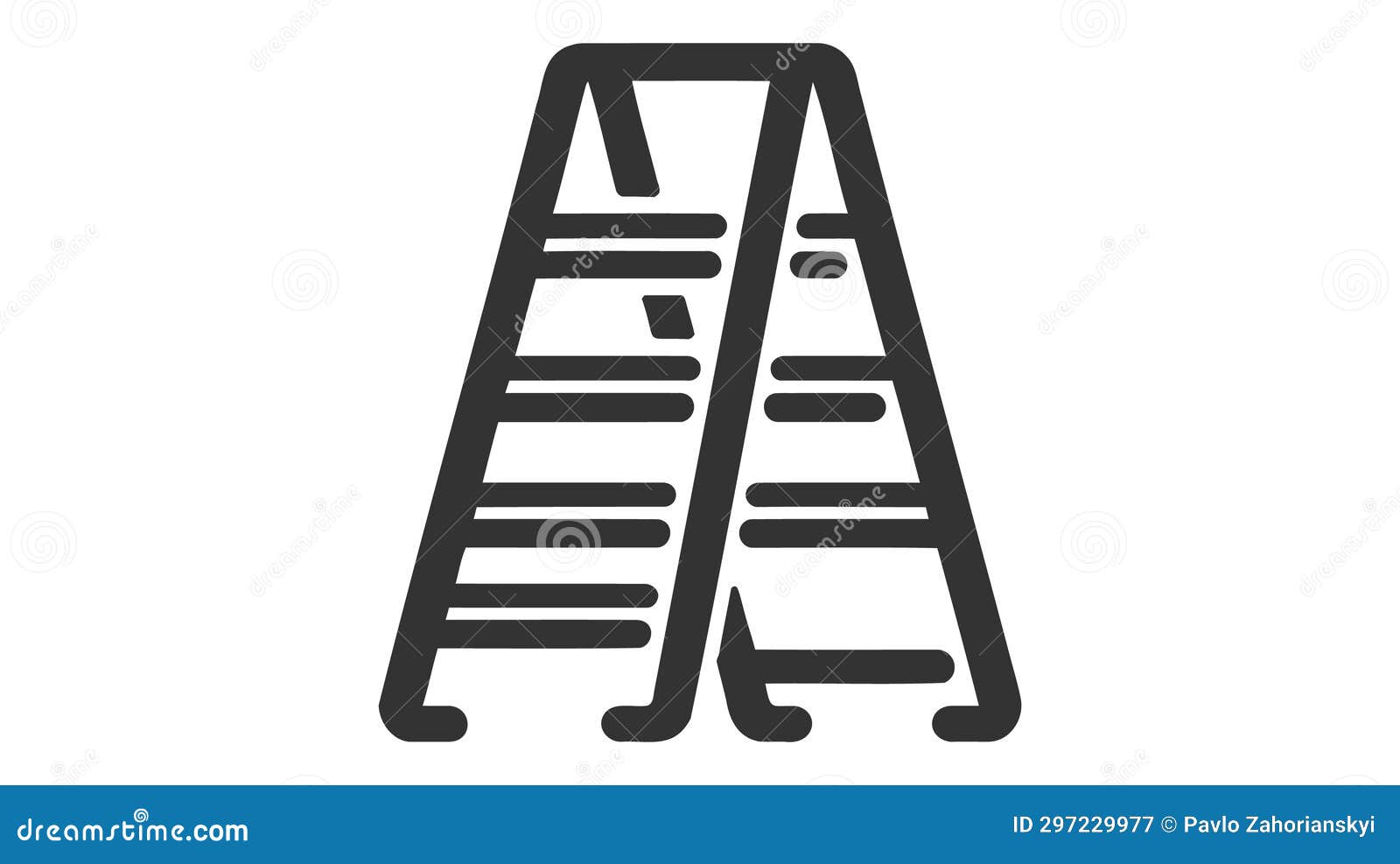 Ladder Icon Vector Design Element Logo Template Stock Vector ...