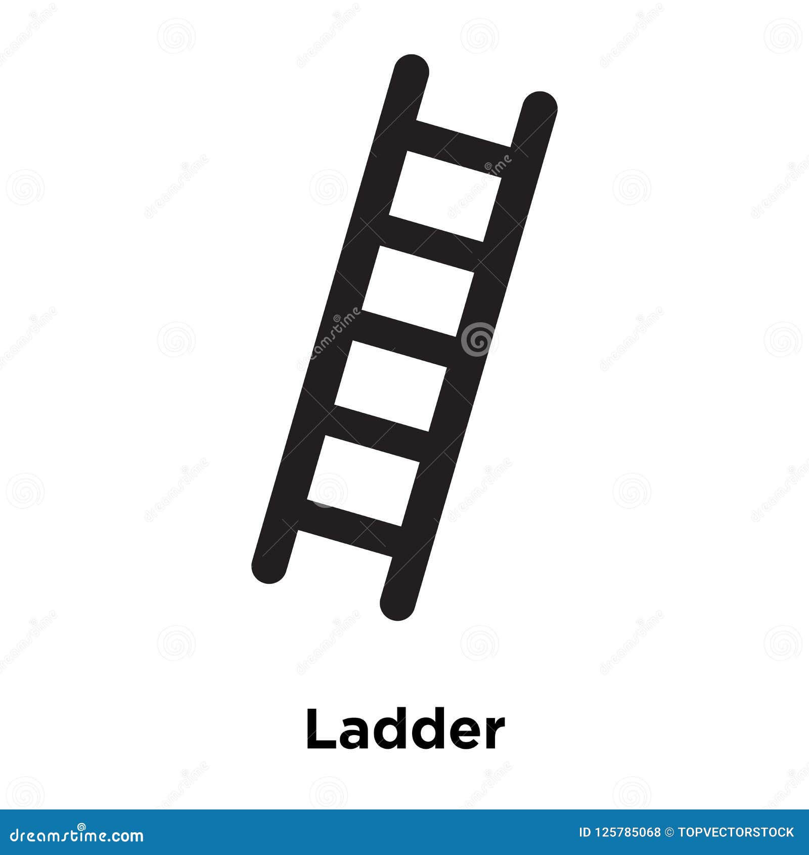 Ladder Icon Vector Isolated on White Background, Logo Concept of Stock ... Ladder Icon Vector Isolated on White Background, Logo Concept of Stock ...