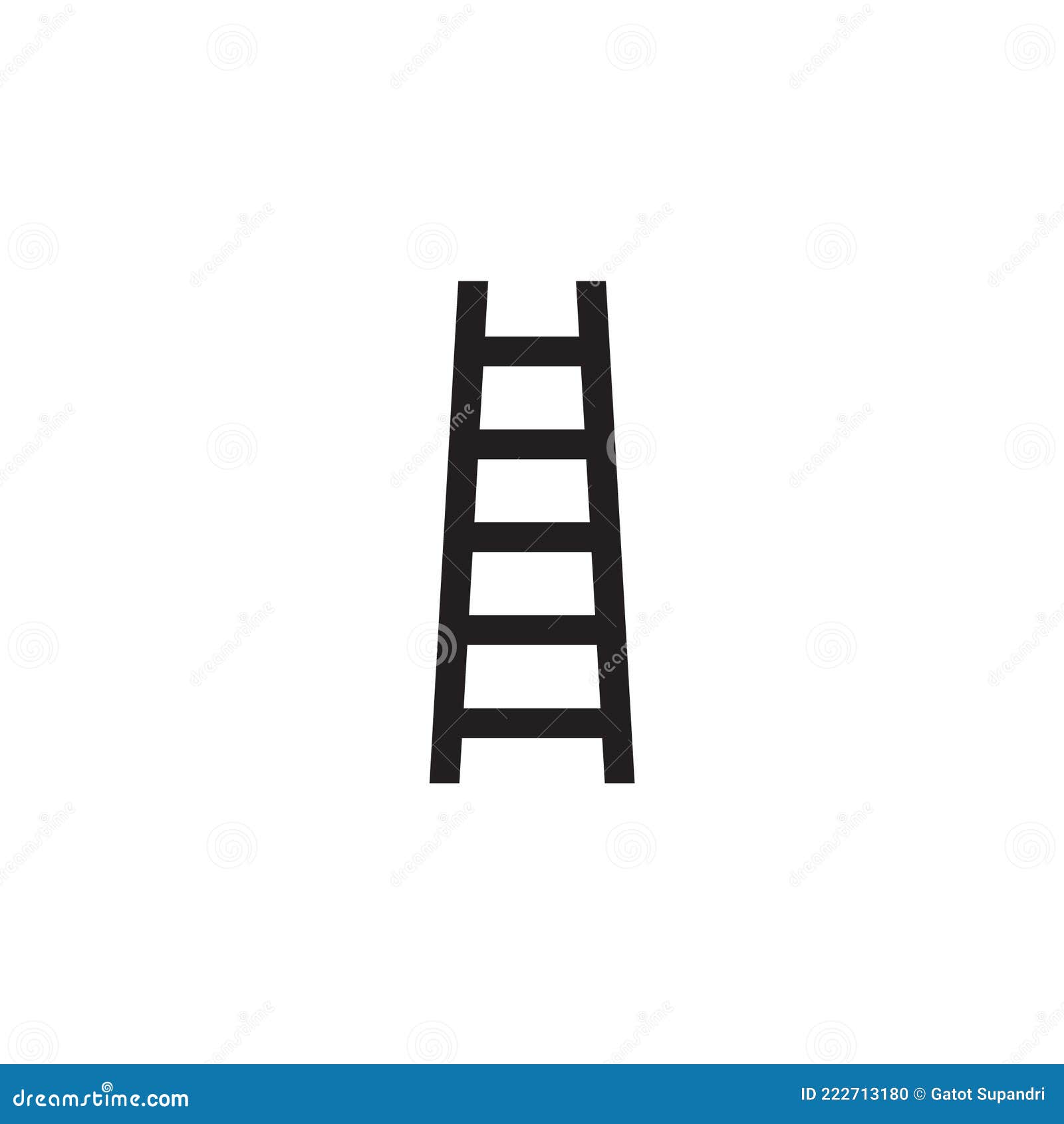 Ladder Icon Vector Logo Design Template Stock Vector - Illustration of ...