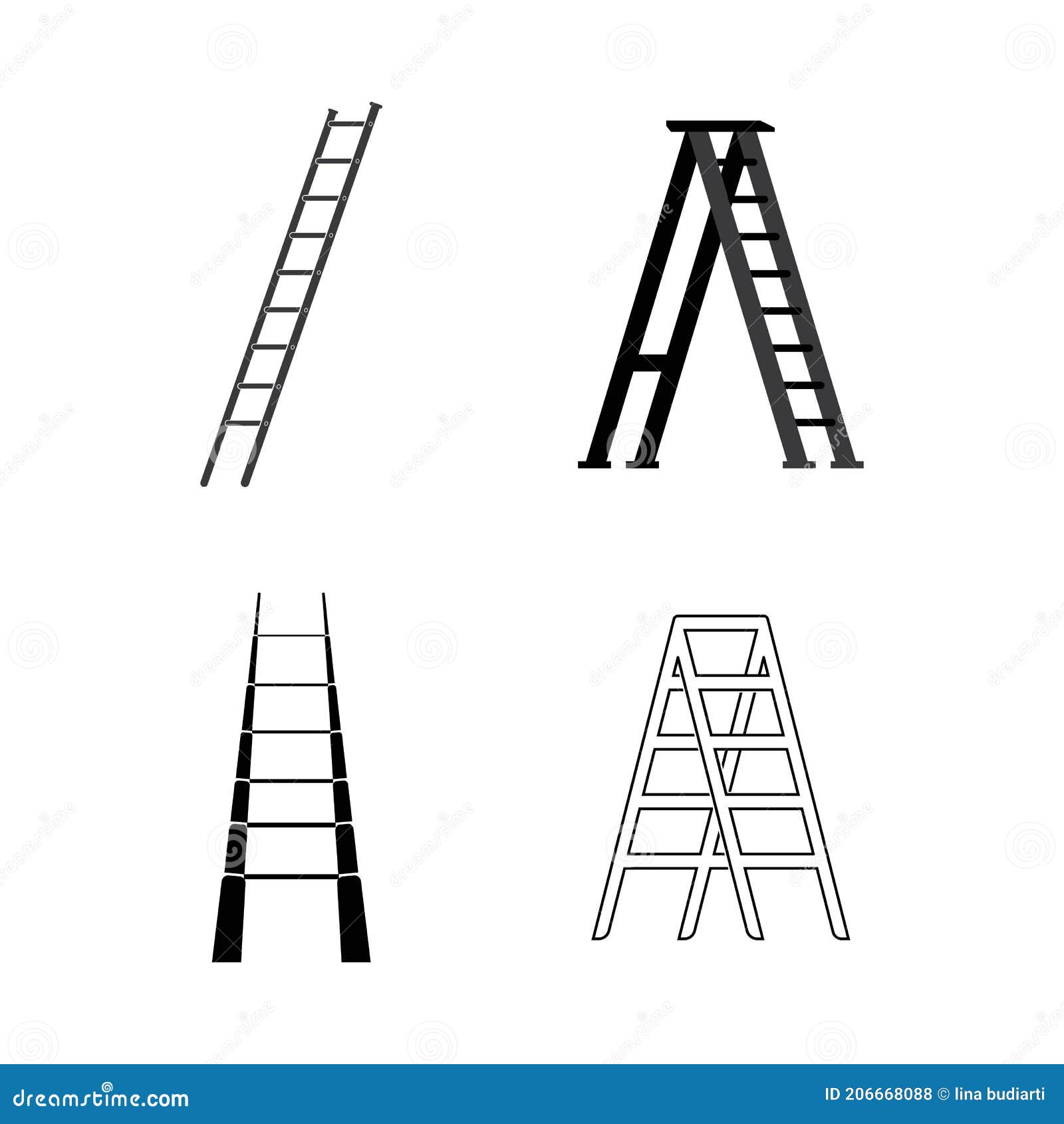 Ladder Icon, Ladder Symbol, Logo. Ladder Vector Illustration / Railway ... Ladder Icon, Ladder Symbol, Logo. Ladder Vector Illustration / Railway ...