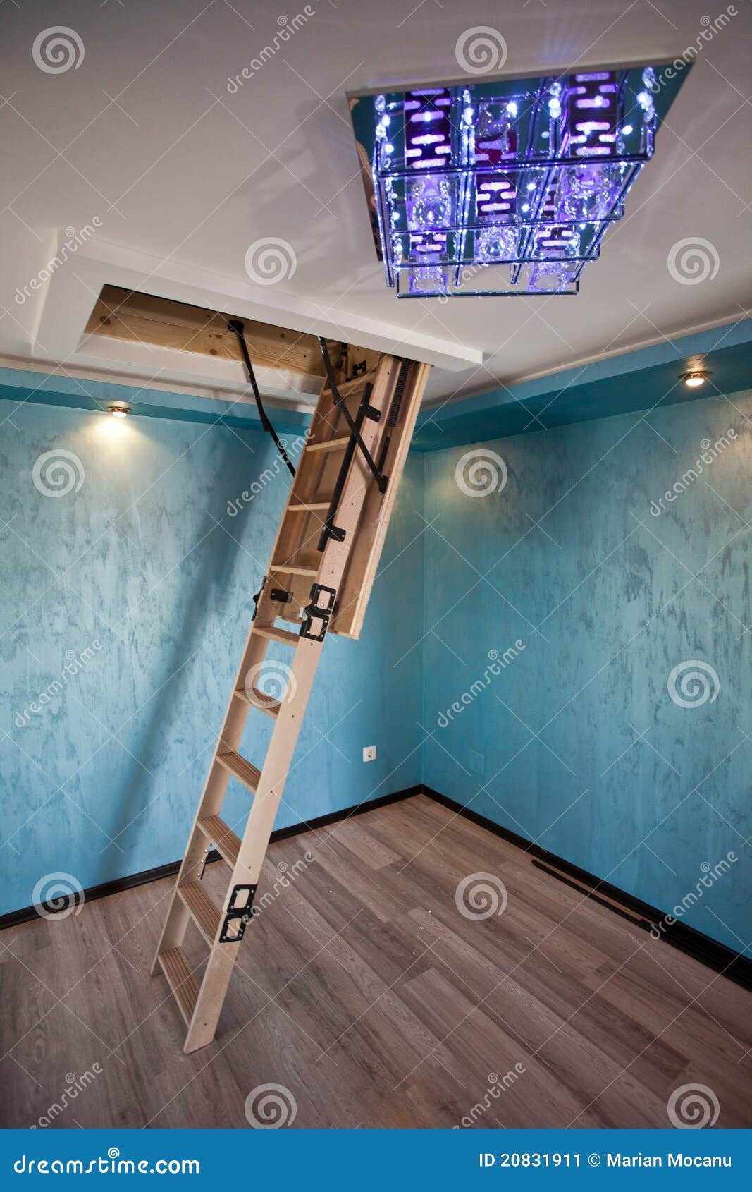 Ladder interior stock image. Image of inside, loft, residential - 20831911