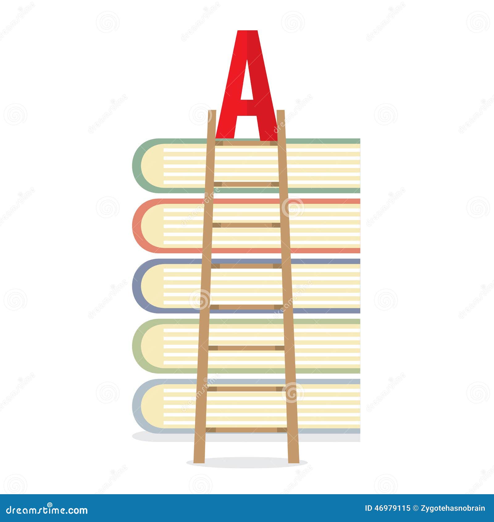 Ladder To Education Icon. Detailed Set Of Stair Icons. Premium Graphic ...