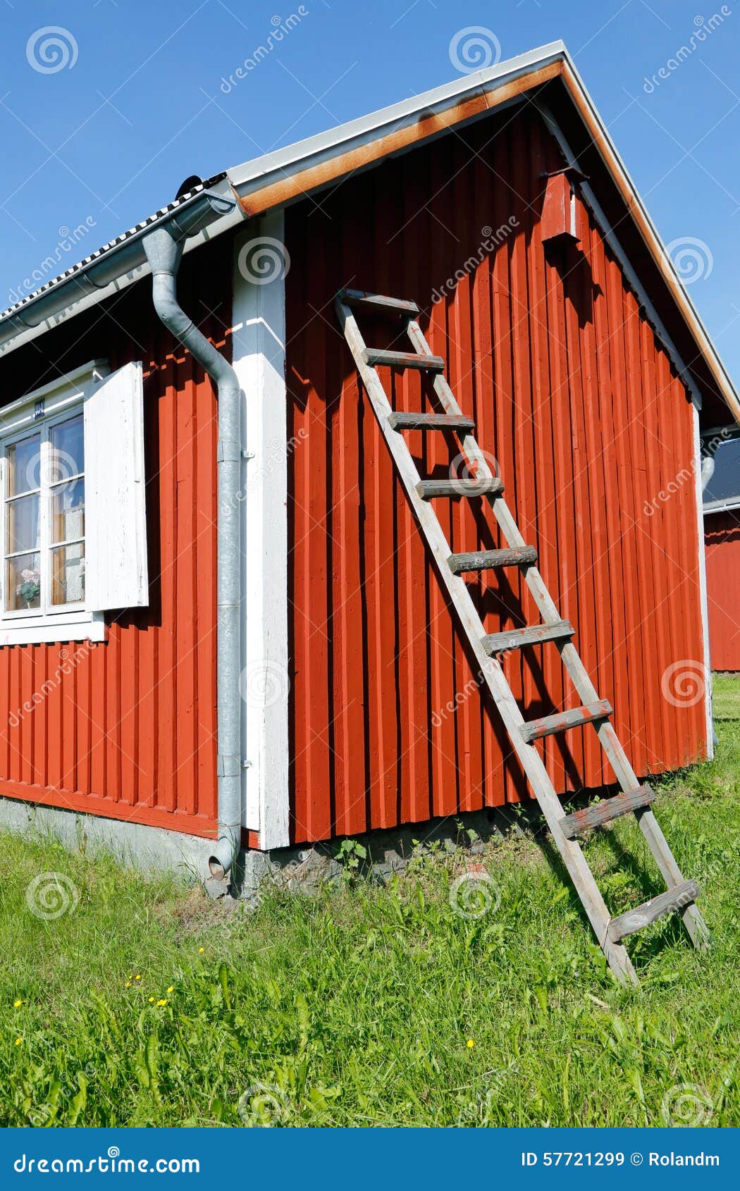 Ladder Leaning Against A Pueblo Adobe Wall Stock Image | CartoonDealer ...