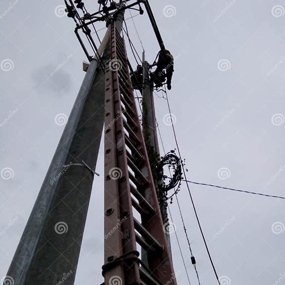 The ladder of life stock photo. Image of pillars, life - 208857032