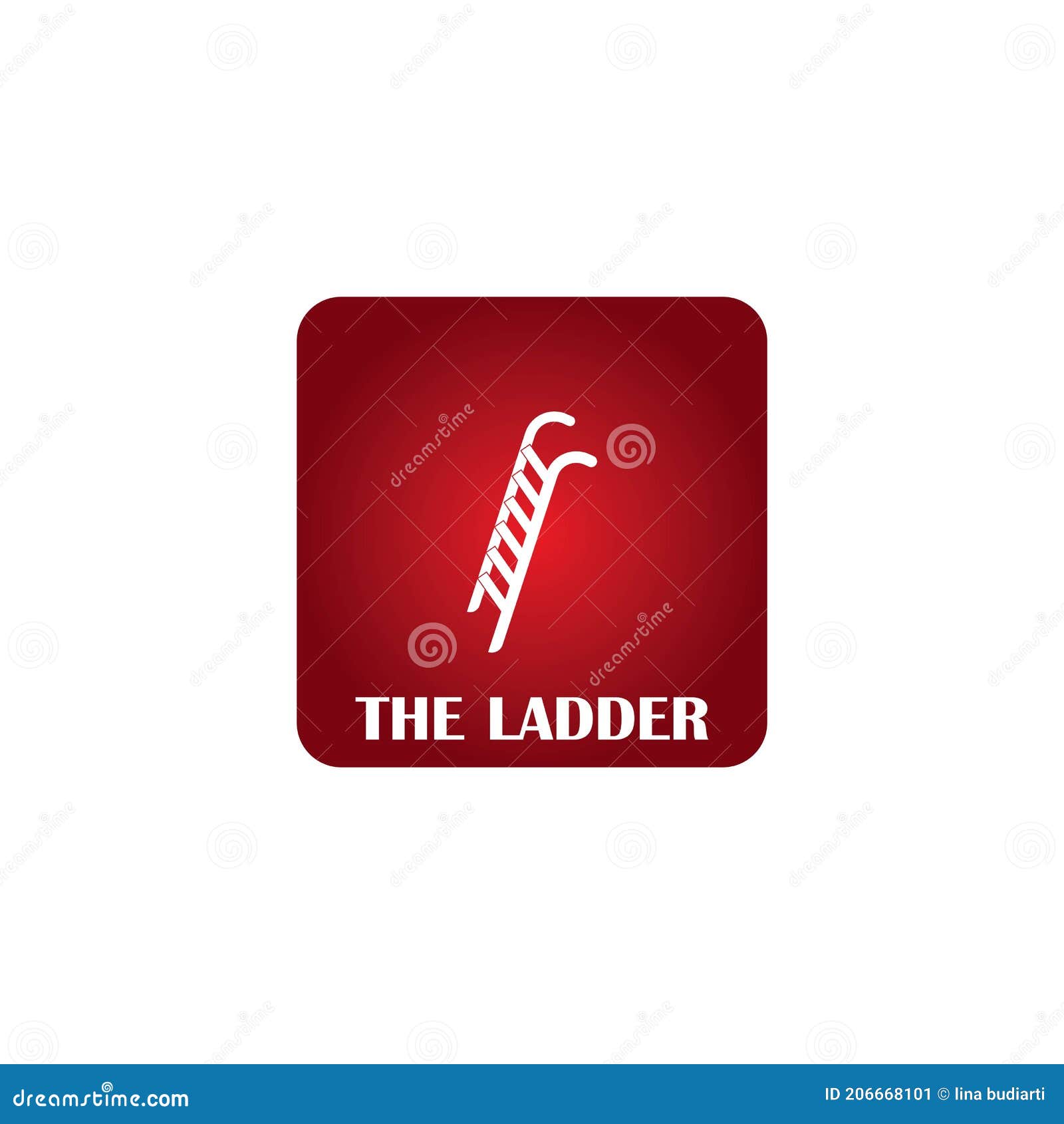 Ladder logo stock vector. Illustration of isolated, resource - 206668101