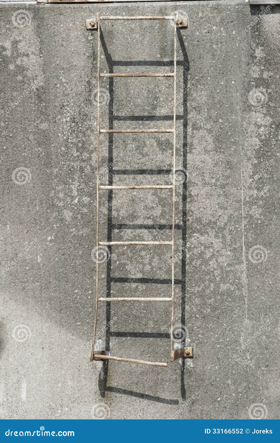 Ladder stock photo. Image of color, plaster, rust, iron - 33166552