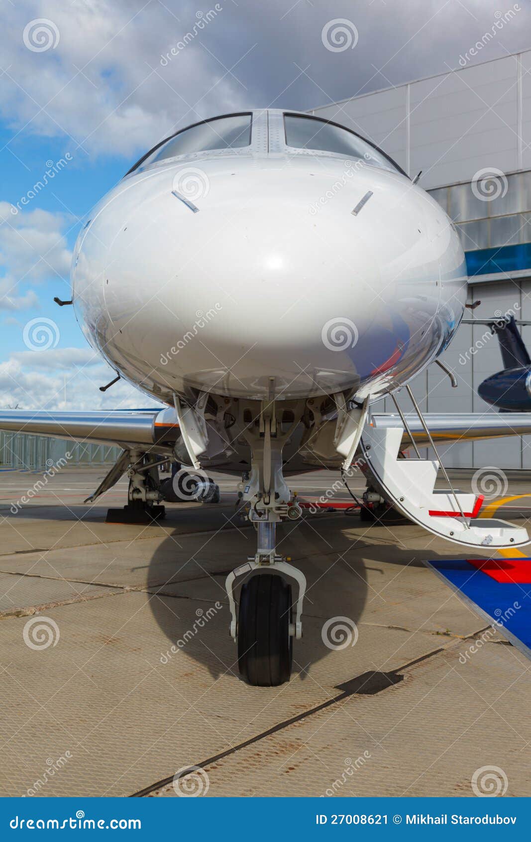 Ladder in a private jet stock image. Image of entrance - 27008621