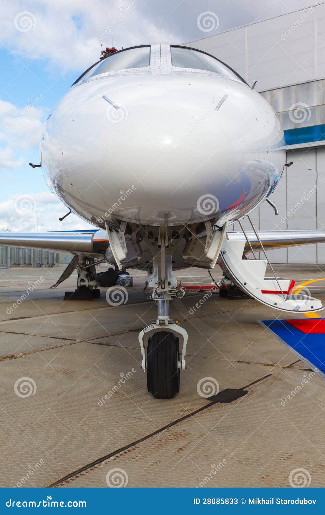 Ladder in a private jet stock image. Image of success - 28085833