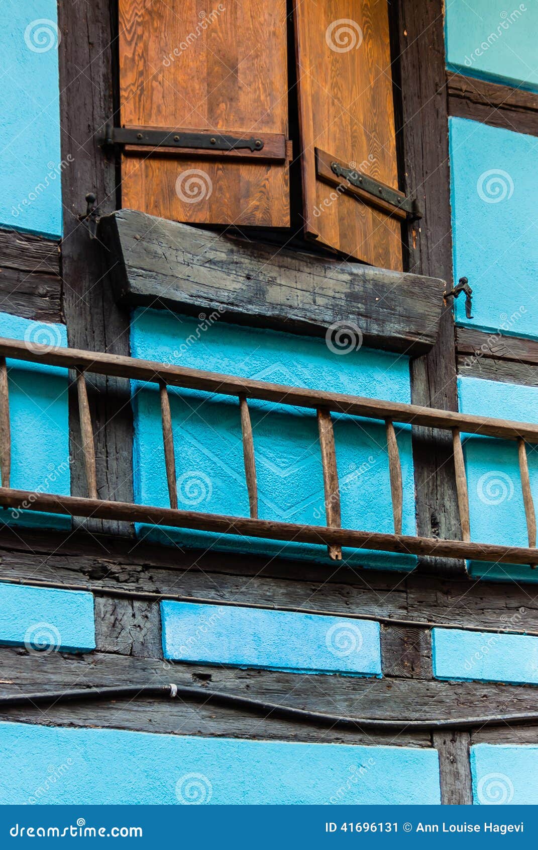 Ladder and shutters stock image. Image of france, shutter - 41696131