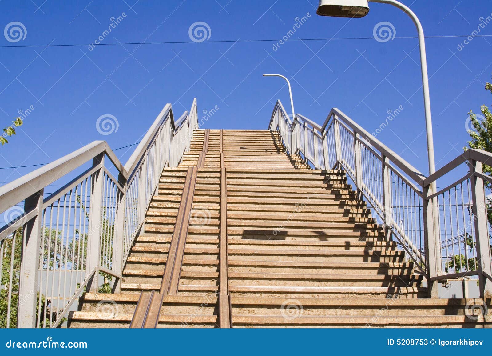 Ladder in the sky stock image. Image of path, high, upward - 5208753