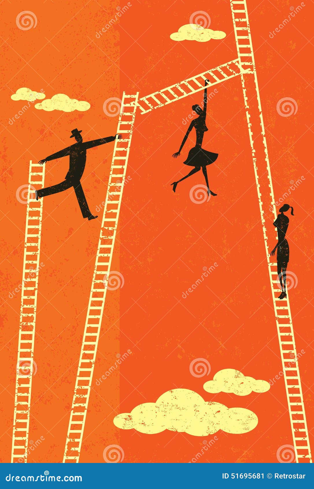 People Taking Steps Stock Illustrations – 45 People Taking Steps Stock ...