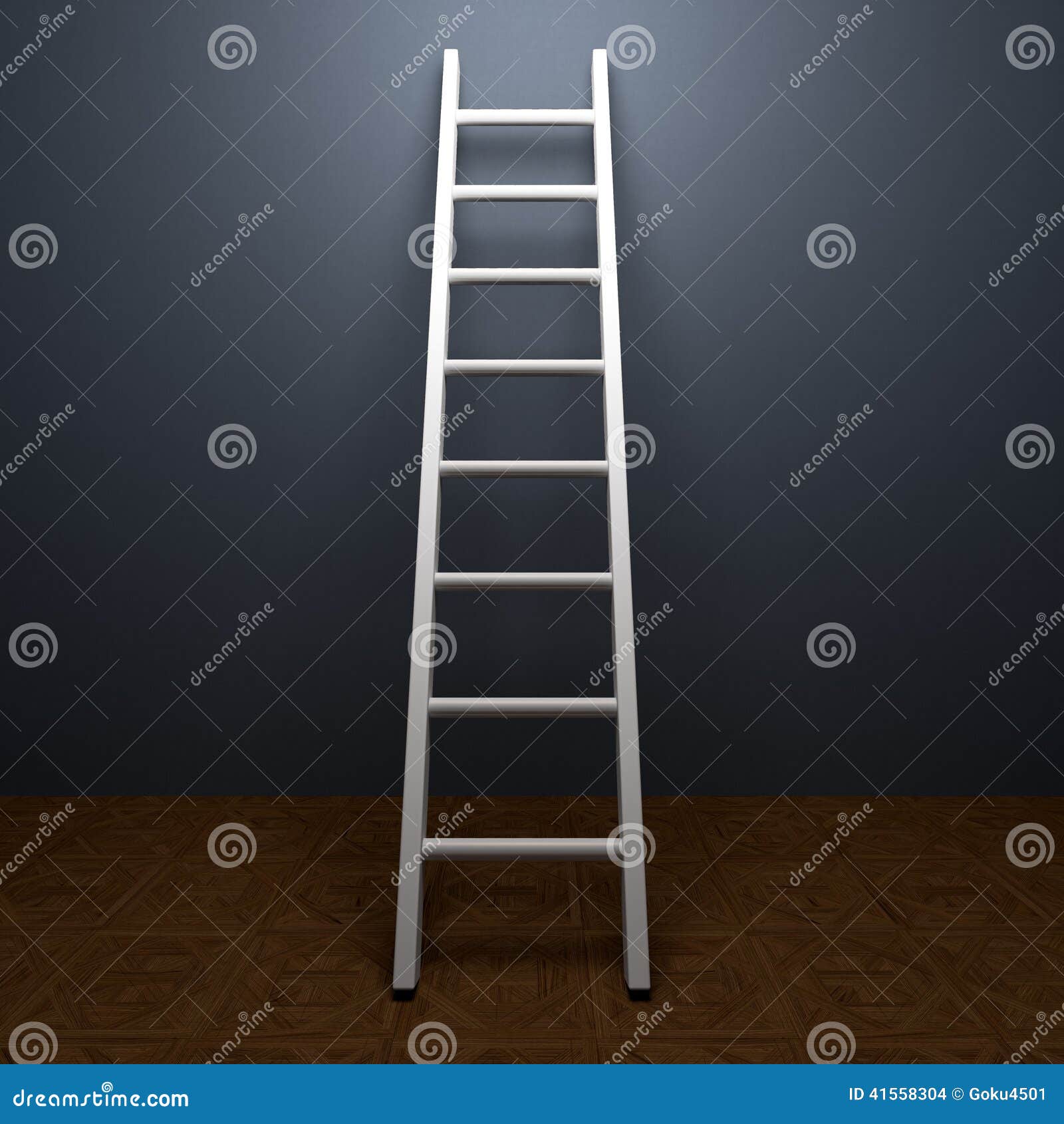 Ladder of Success on Background Texture Stock Illustration ...