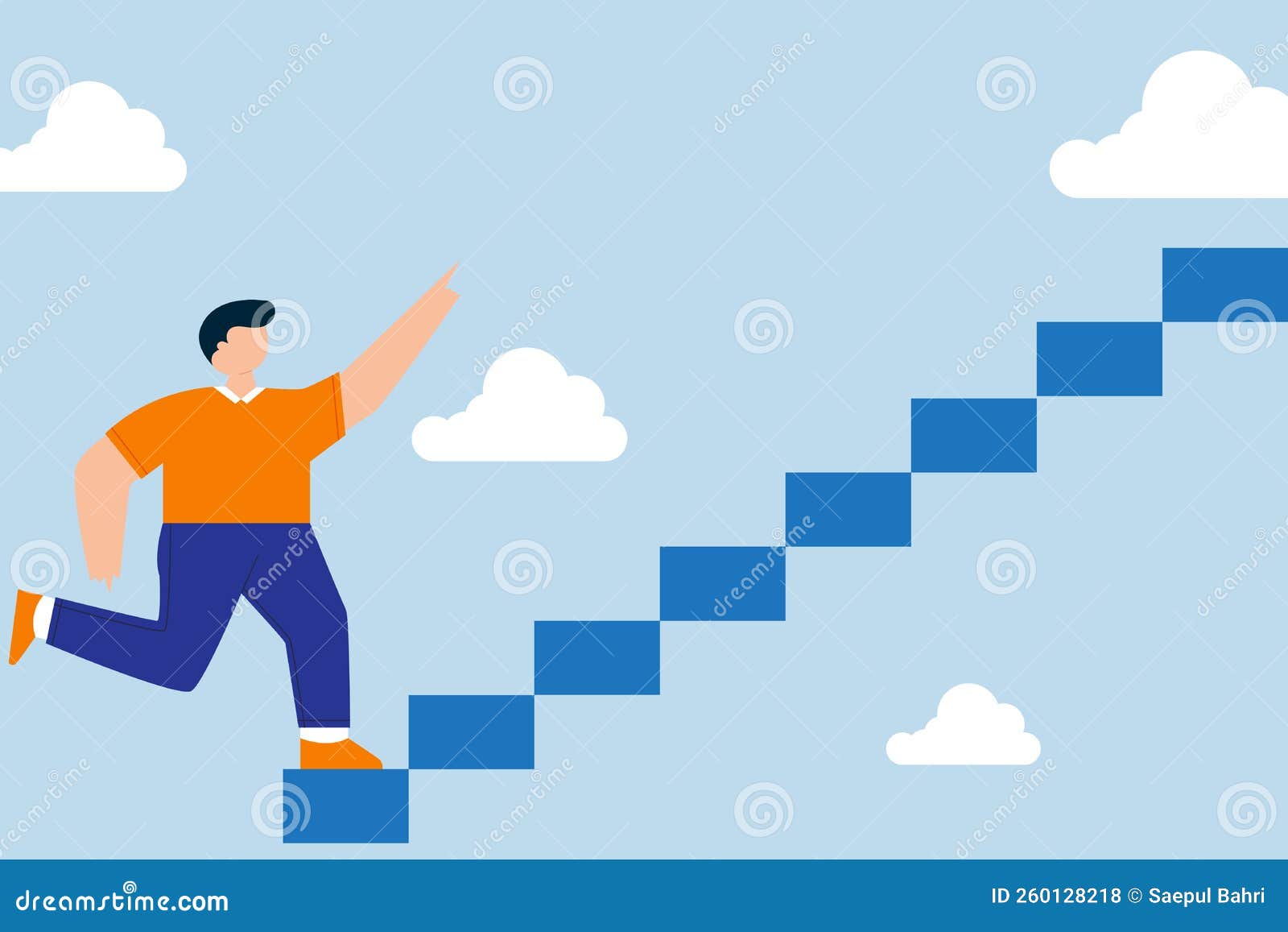 Ladder of Success. Businessman Climb Up Stair Way To Success Stock ... Ladder of Success. Businessman Climb Up Stair Way To Success Stock ...