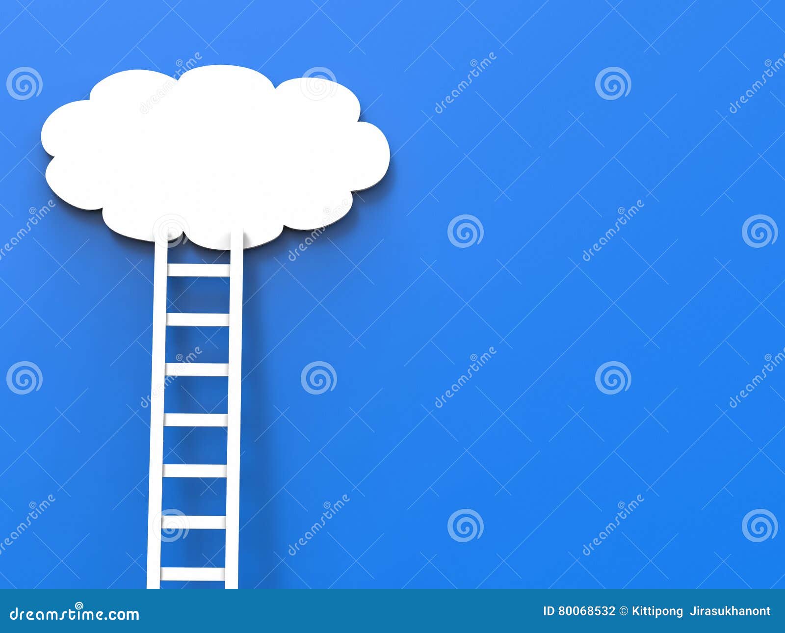 Ladder of success concept stock illustration. Illustration of ...