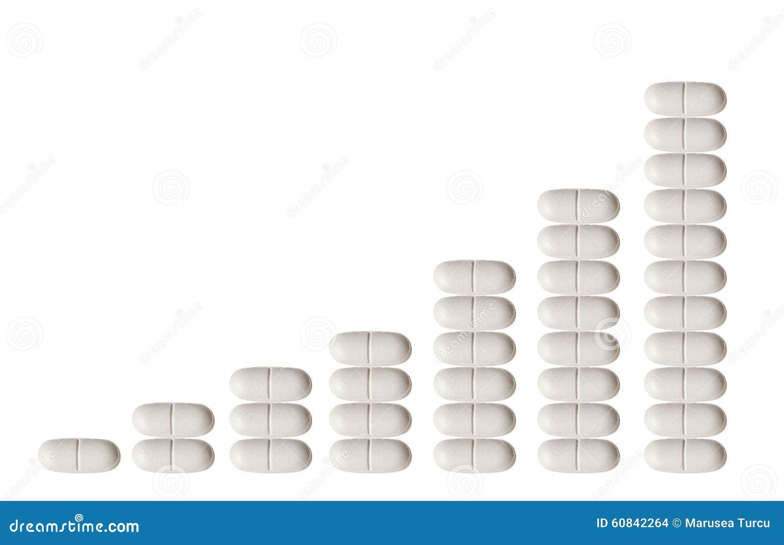Ladder from tablets stock photo. Image of antibiotic - 60842264