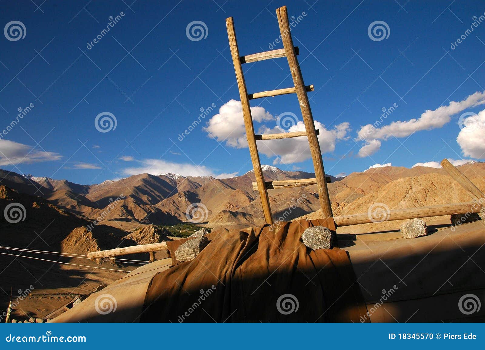 Ladder to Heaven stock photo. Image of dramatic, chinese - 18345570